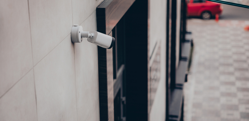 Where should you position CCTV cameras in a workplace?
